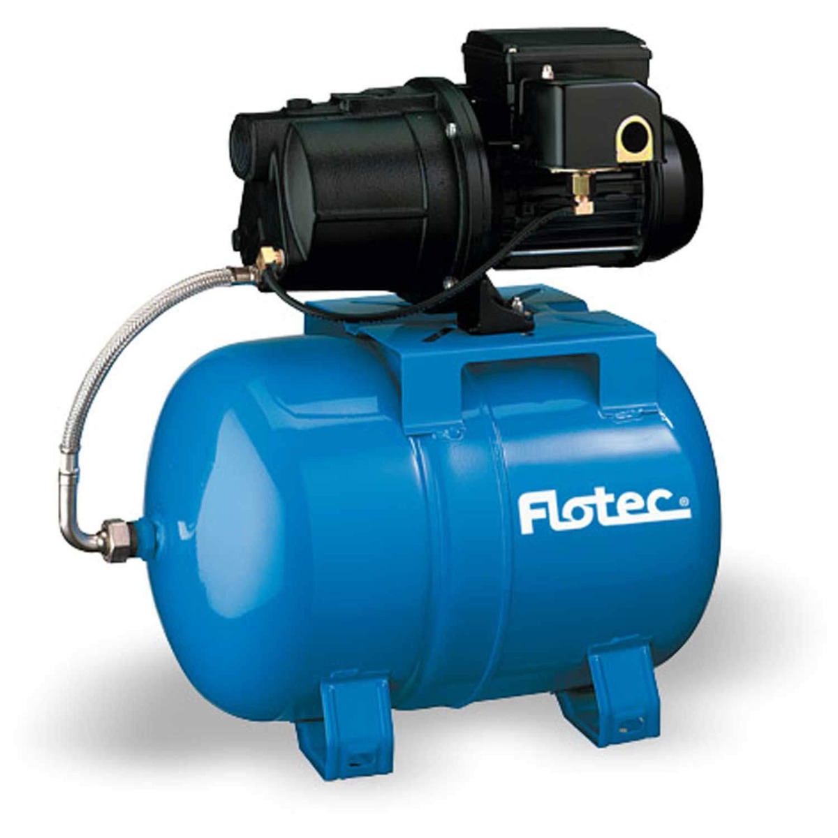 FloTec Cast Iron Jet Pump 115v Tank System w/ 15 Gallon Tank - 1/2-HP