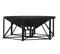 Metal Stand for Cylindrical Cone Bottom Tank - 1500-Gallon